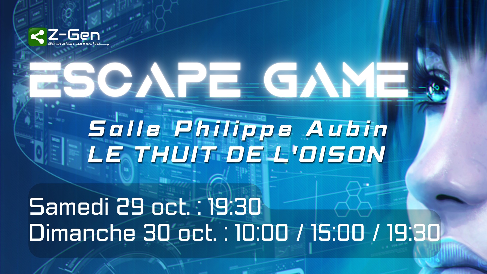 Escape Game ZGen - Le Thuit de l'Oison
